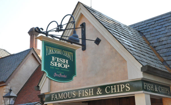 Yorkshire County Fish Shop - WDW Cupcakes